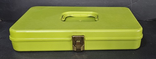 Vintage Wilson Wil-hold Plastic Sewing Box Thread Bobbin Organizer ...