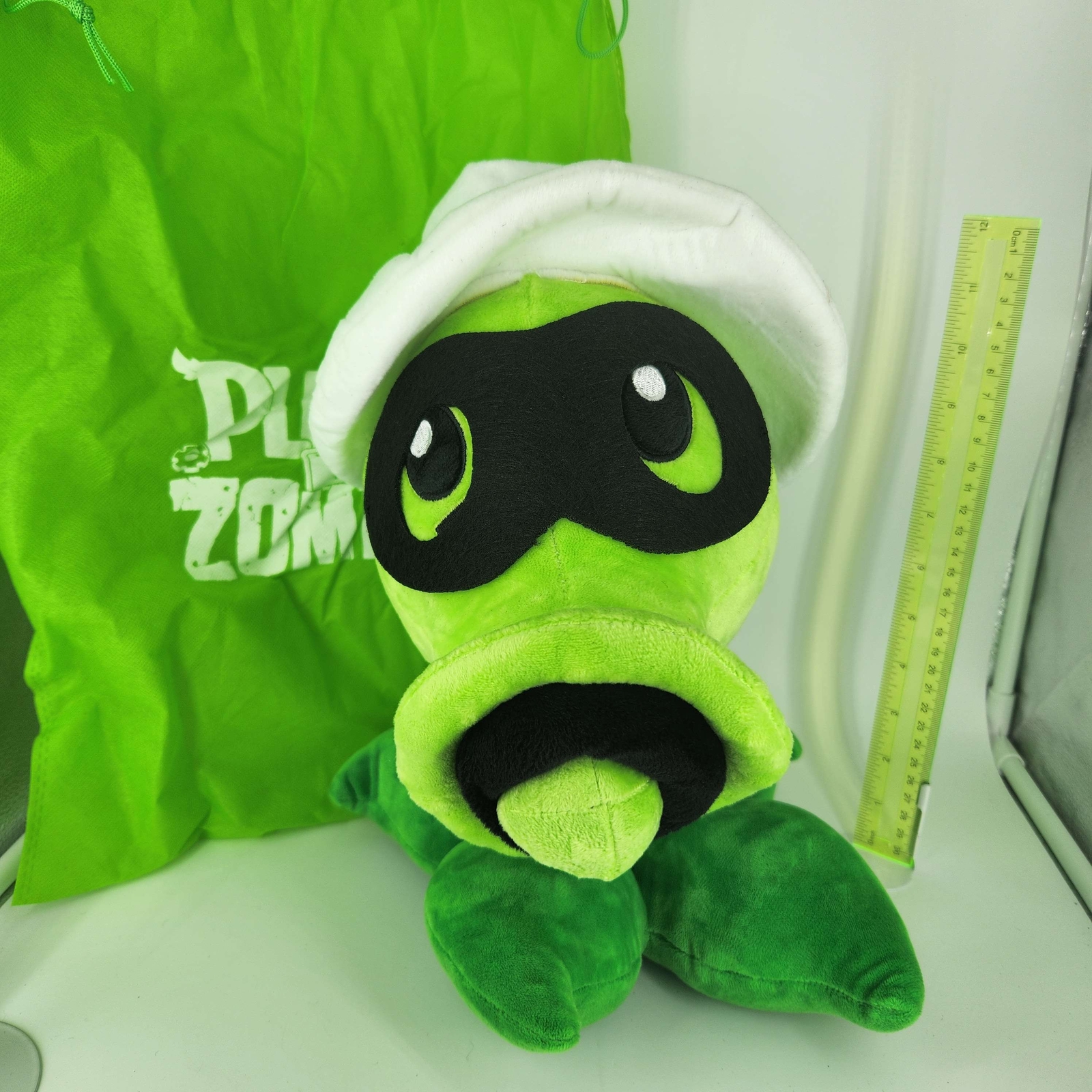 Plants vs Zombies PvZ Plush ZORRO PEASHOOTER Pea 2024 Masked MCC | eBay