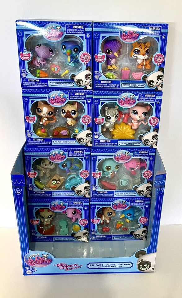 Littlest Pet Shop Pet Pairs Gen 7 Series 1 LPS G7 Figures Complete Set ...