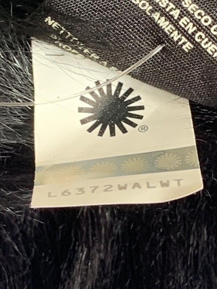 $995 UGGS SHEARLING/FUR VEST/JACKET RENEE TOSCANA SLEEVELESS M BLACK ...