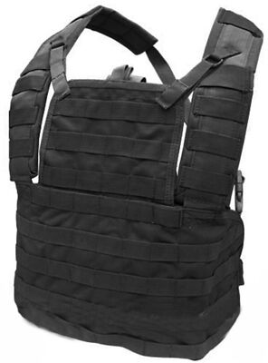 Condor Modular Chest Rig MCR1-002 - Black - MOLLE PALS | eBay