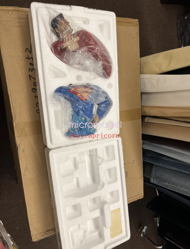 Sideshow Superman DC Statue Bust Collectible Figure Painted Model 1/4 ...
