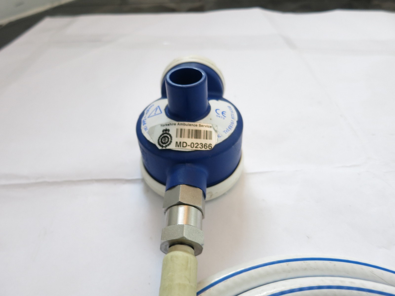 OXYLITRE ENTONOX DEMAND PAIN RELIEF HOSE PROBE N2O/O2 PARAMEDIC ...