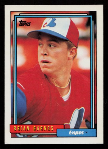 1992 Topps Brian Barnes #73 Montreal Expos Baseball Card | eBay