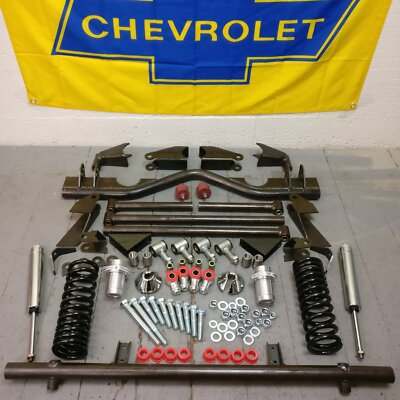 1955-57 Chevy Bel Air Tri-5 Rear 4 Link Suspension Kit w/ 300lb ...