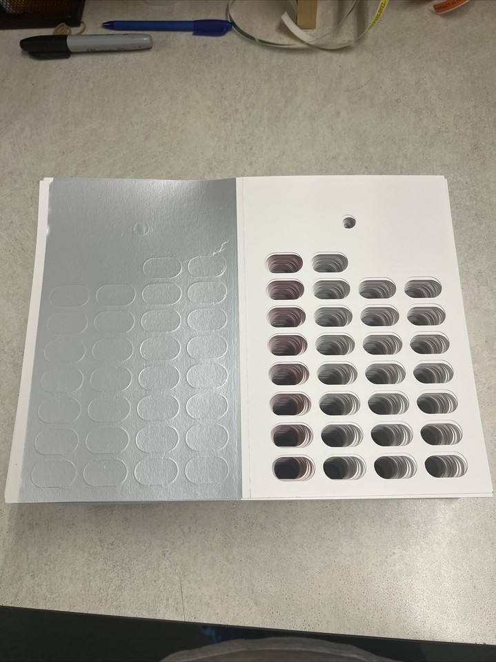 SureMed by Omnicell Medication TECH L-300-61 DOSIS 30 SLOT BINGO CARDS ...