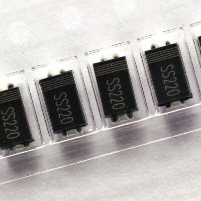 10pcs SR2200 SS220 SMA SCHOTTKY RECTIFIERS Diode 150V 2A DO-214AC US | eBay