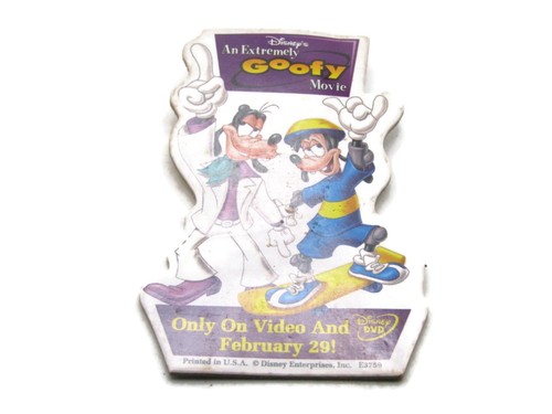 Disney's Goofy Movie Promo Button Video & DVD | eBay