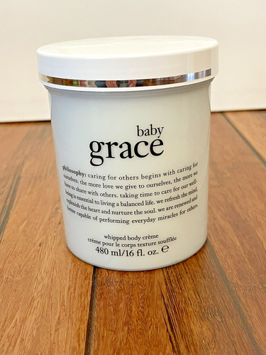 New Philosophy BABY GRACE WHIPPED BODY Creme 16 fl oz Jar/Tub ...