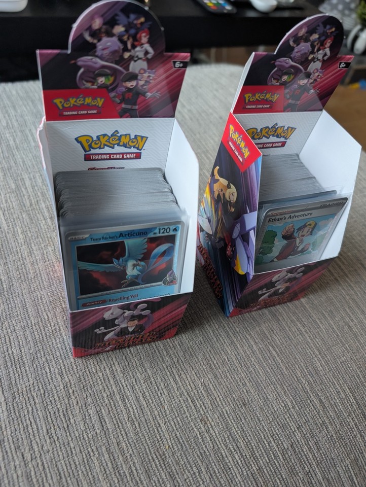 Pokémon Destined Rivals Bulk Card Bundle Joblot Ex Holo Reverse Holo ...