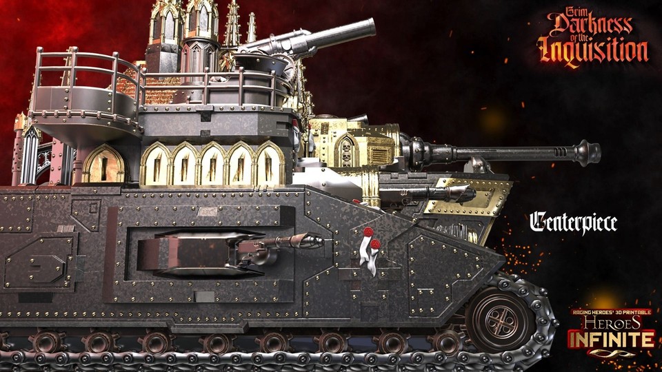 inquisition heavy fortress tank super heavy | eBay