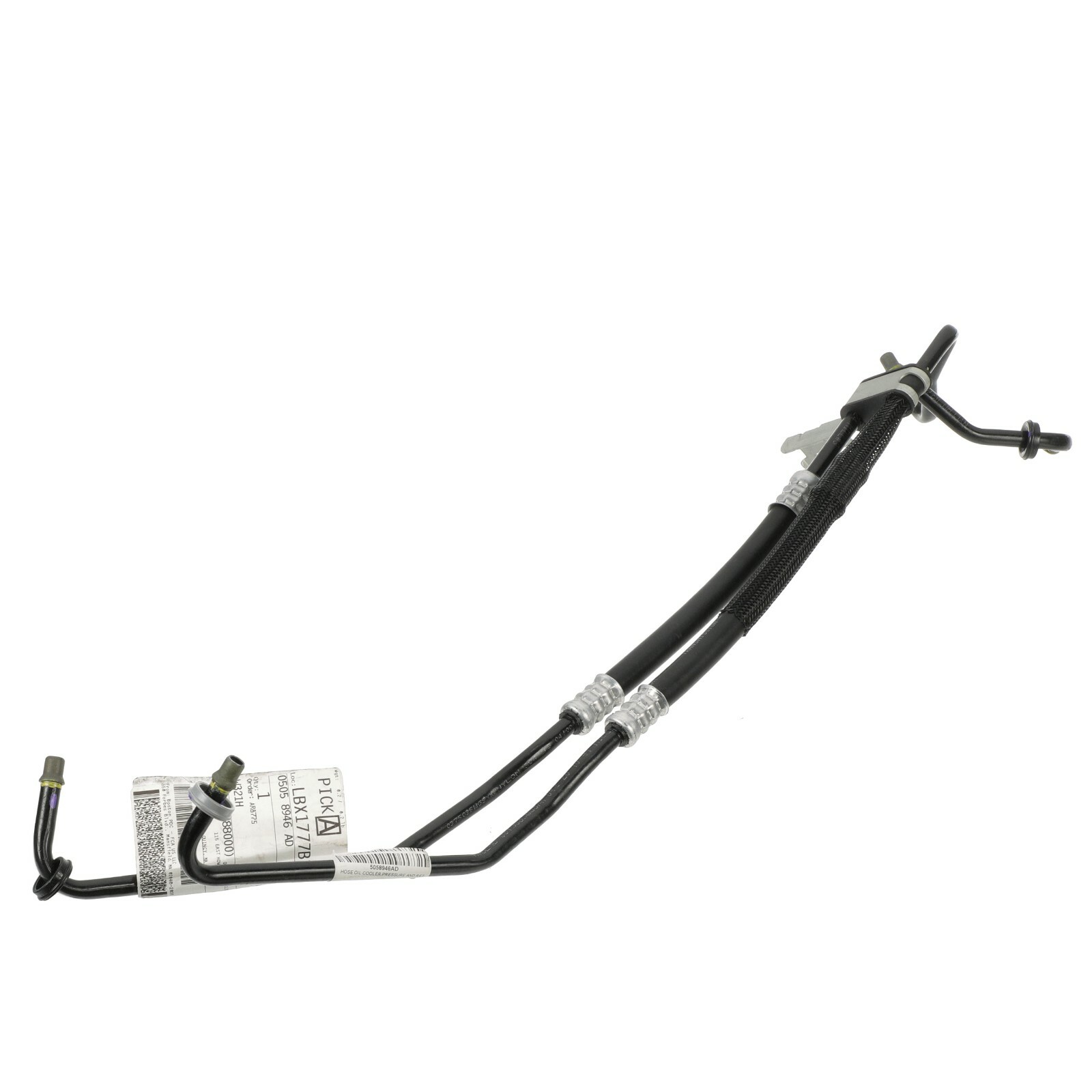 11-21 DODGE JOURNEY OIL COOLER PRESSURE AND RETURN HOSE & TUBE MOPAR ...