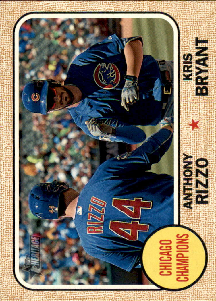 2017 Topps Heritage Baseball Combo Cards #CC1-CC15 - Choose Your Card ...
