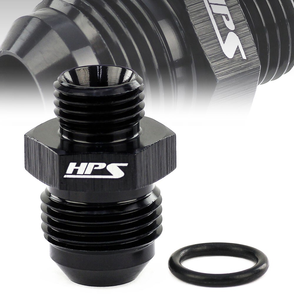 HPS AN920-12-08 -12 to -8 ORB AN Male To O-ring Boss Port Thread Male ...