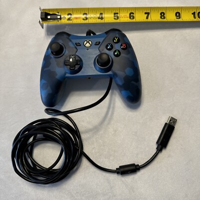 Xbox One Controller USB Wired PowerA Model 1503455-01 Camo - No ...