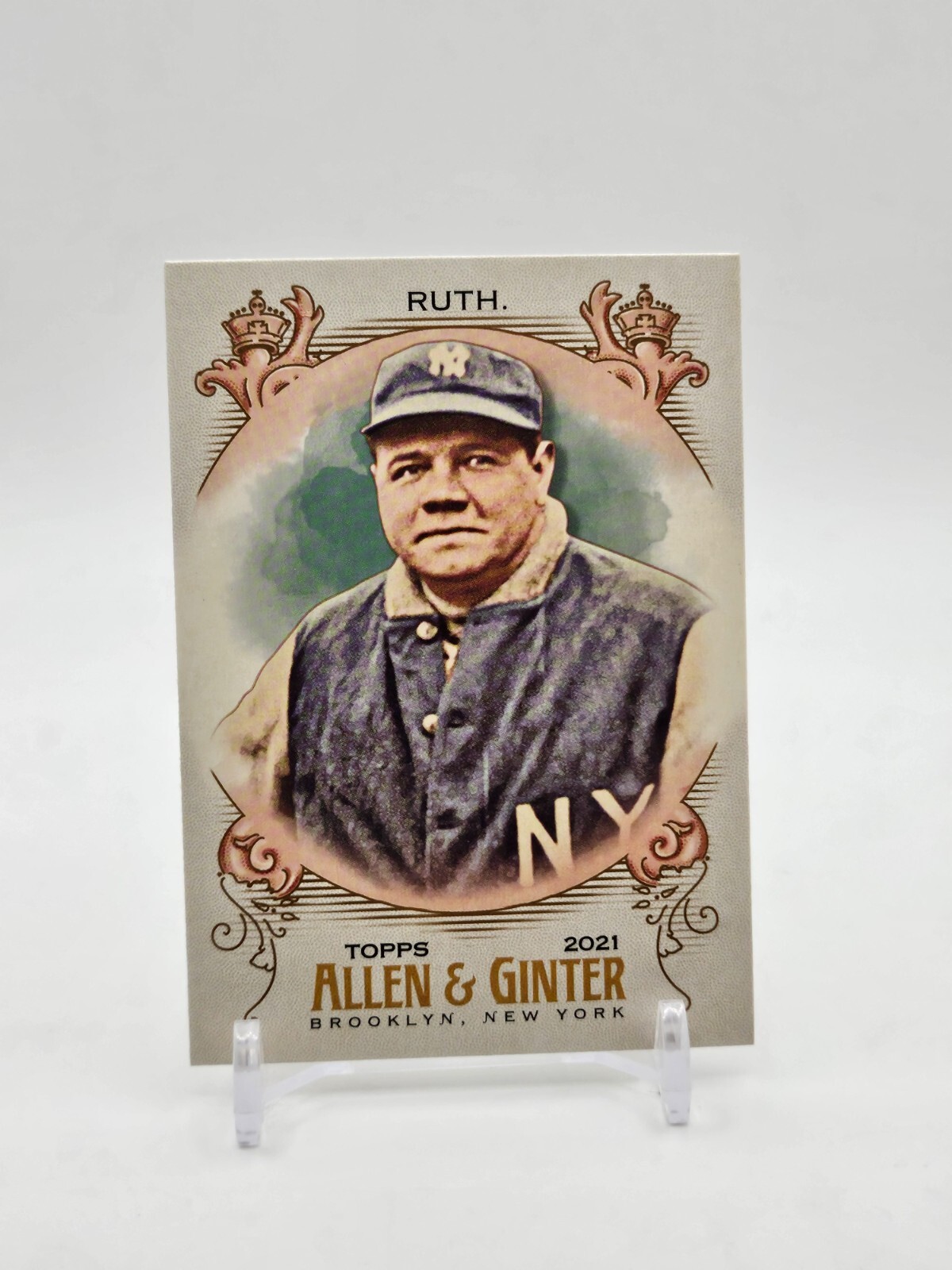 Babe Ruth 2021 Topps Allen & Ginter's #120 New York Yankees HOF(er ...