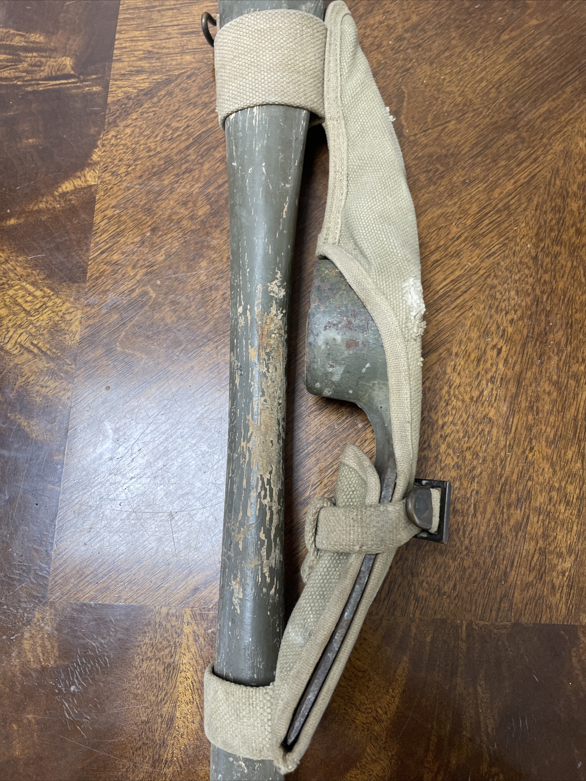 WWI U.S. Army PICK-MATTOCK M-1910 Entrenching Tool Complete with 1917 ...
