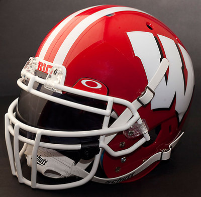 WISCONSIN BADGERS Football Helmet | eBay