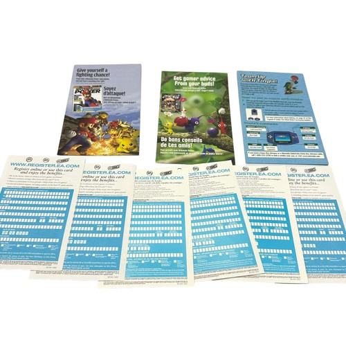EA Registration Card Windwaker Smash Bros Gamecube Nintendo | eBay