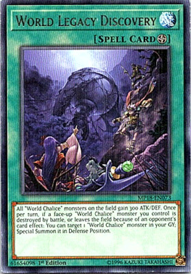 World Legacy Discovery MP18-EN073 Yu-Gi-Oh! Light Play 1st Edition | eBay
