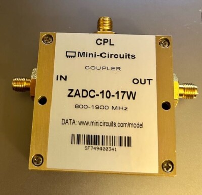 Mini-Circuits ZADC-10-17W Directional Coupler 800-1900MHz | eBay