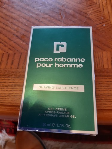 Vintage Paco Rabanne Pour Homme 50ml aftershave balm boxed. | eBay UK