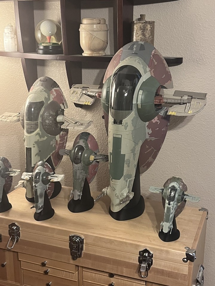 Star Wars Slave1 Ship Display Stand (The Vintage Collection Version) 3D ...