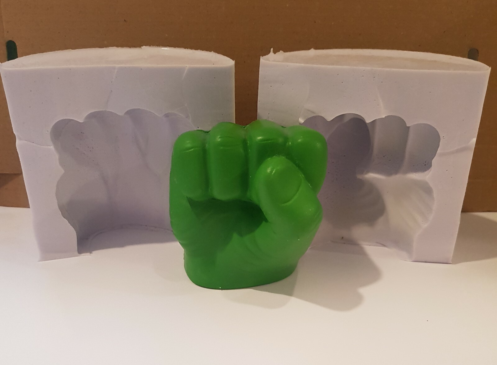 HULK FIST SILICONE MOULD FOR CAKE TOPPERS, CHOCOLATE, CLAY ETC | eBay UK