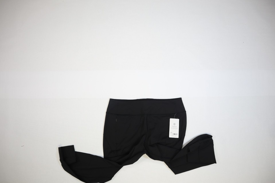 Athleta Rainier Mid Rise Jogger Pants Athleisure Lounge Workout Black ...