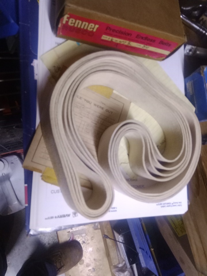 FENNER RUSCO PRECISION ENDLESS BELTS Type B4, 1.5" X 47.5" Lot Of 4 Belts | eBay