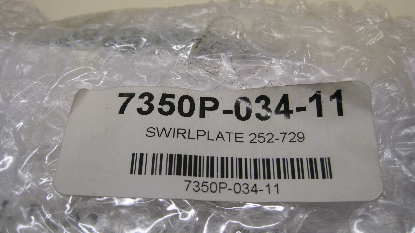 HTP 7350P-034-11 Modcon 850 Swirl Plate 252- 729 New Free Shipping ...