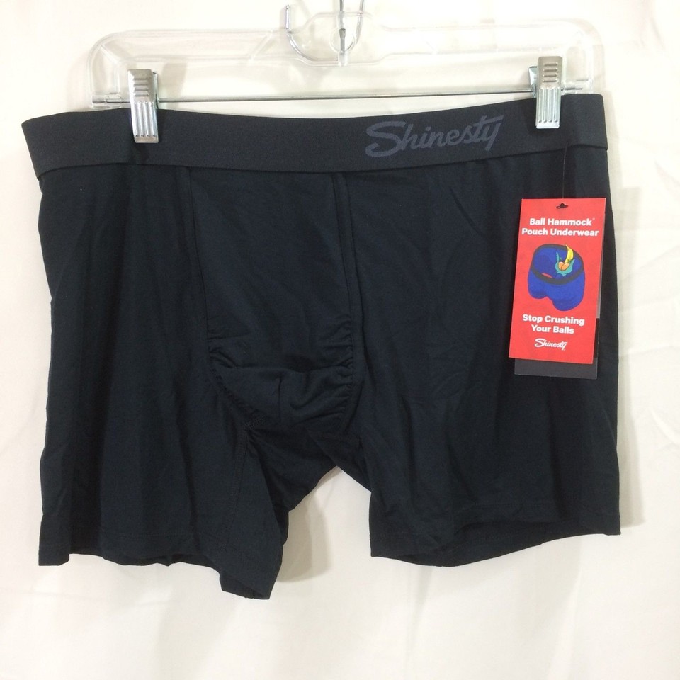 Shinesty Ball Hammock Boxer Briefs Black 2XL NWT Stretch Pouch ...