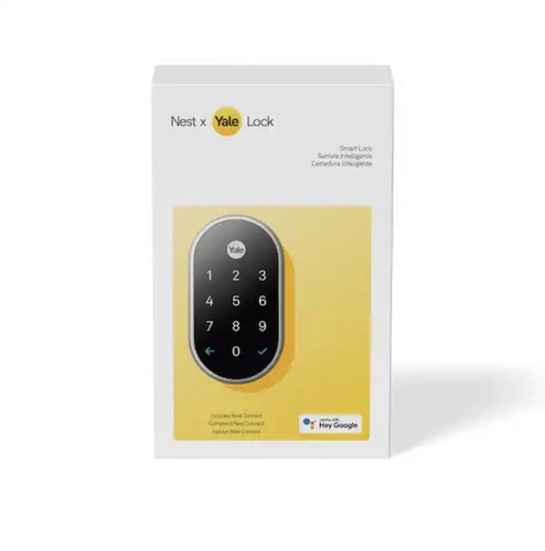 Nest X Yale Lock TamperProof Smart Wifi Bluetooth Deadbolt Lock With ...