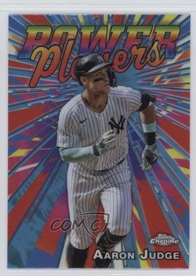 2025 Topps Chrome Power Players Aaron Judge #PP-1 0e8z | eBay