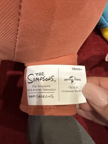 The Simpsons Ralph Wiggum Plush Stuffed Figure Toy Doll Universal ...