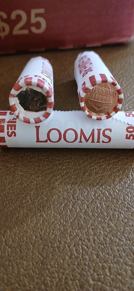 3 Rolls 2025 P Uncirculated Lincoln Cent Shield Pennies (150 coins) | eBay