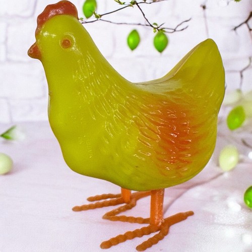 Vintage Easter Unlimited Easter Spring Chicken Decor Toy Made in Hong ...