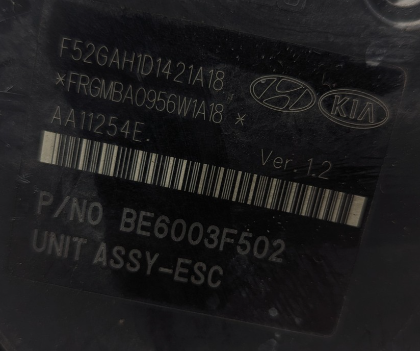 2012 2013 2014 Hyundai Azera ABS Anti Lock Brake Pump Module 58920 ...