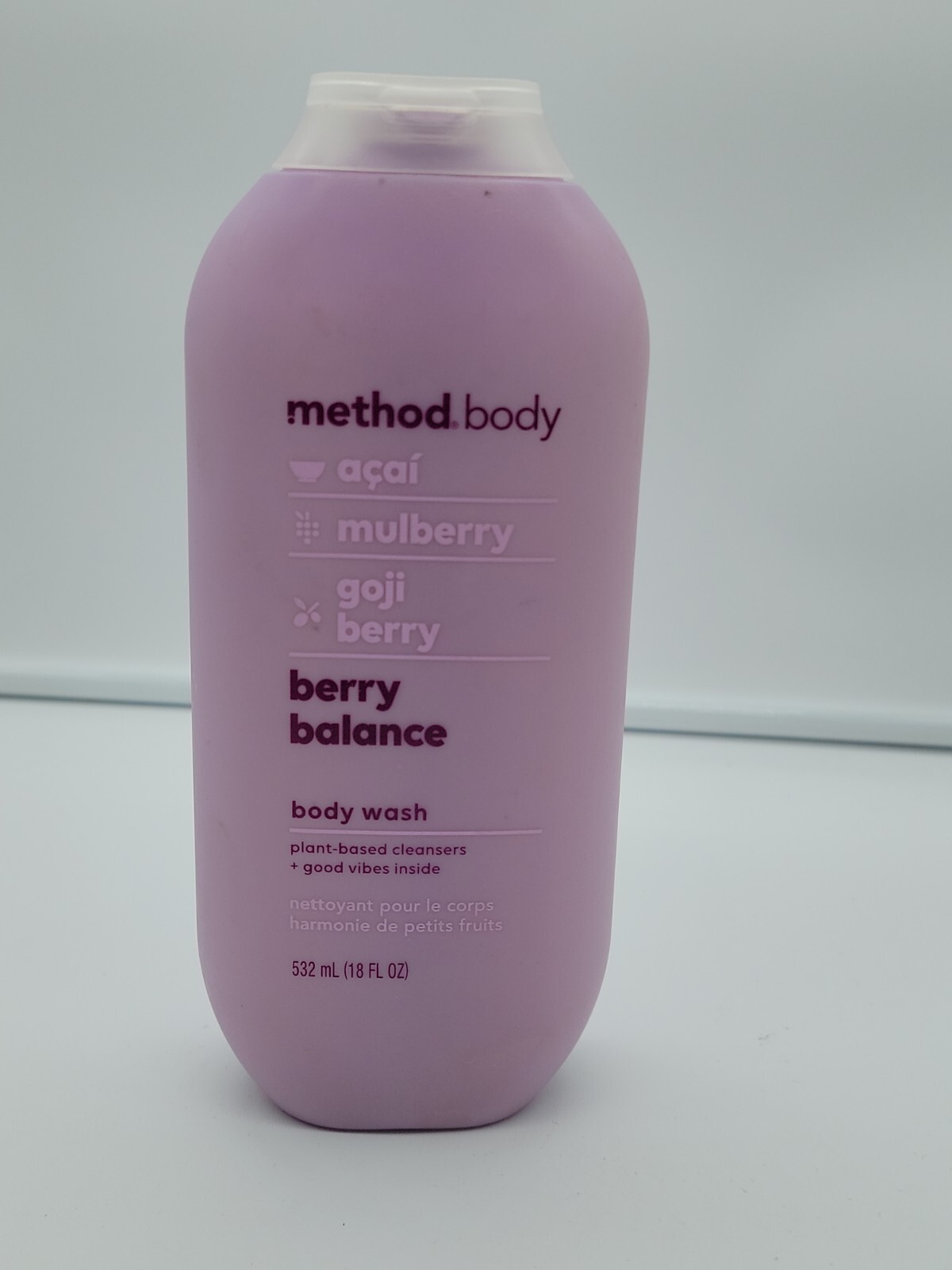 Method Body Wash Berry Balance 18oz Plant Based | eBay