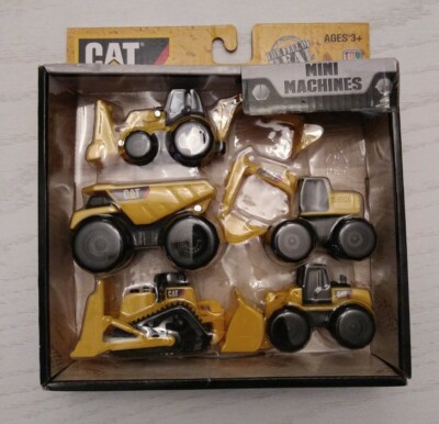 Cat Mini Machines- Caterpillar Construction Toys- 5 Piece Set- New 2016 ...