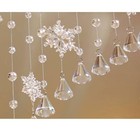 10 Pcs Clear Acrylic Snowflake Litter Crystals Confetti Wedding | eBay UK