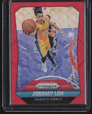 2015-16 Prizm Jeremy Lin Ruby Wave Prizm /350 #20 | eBay
