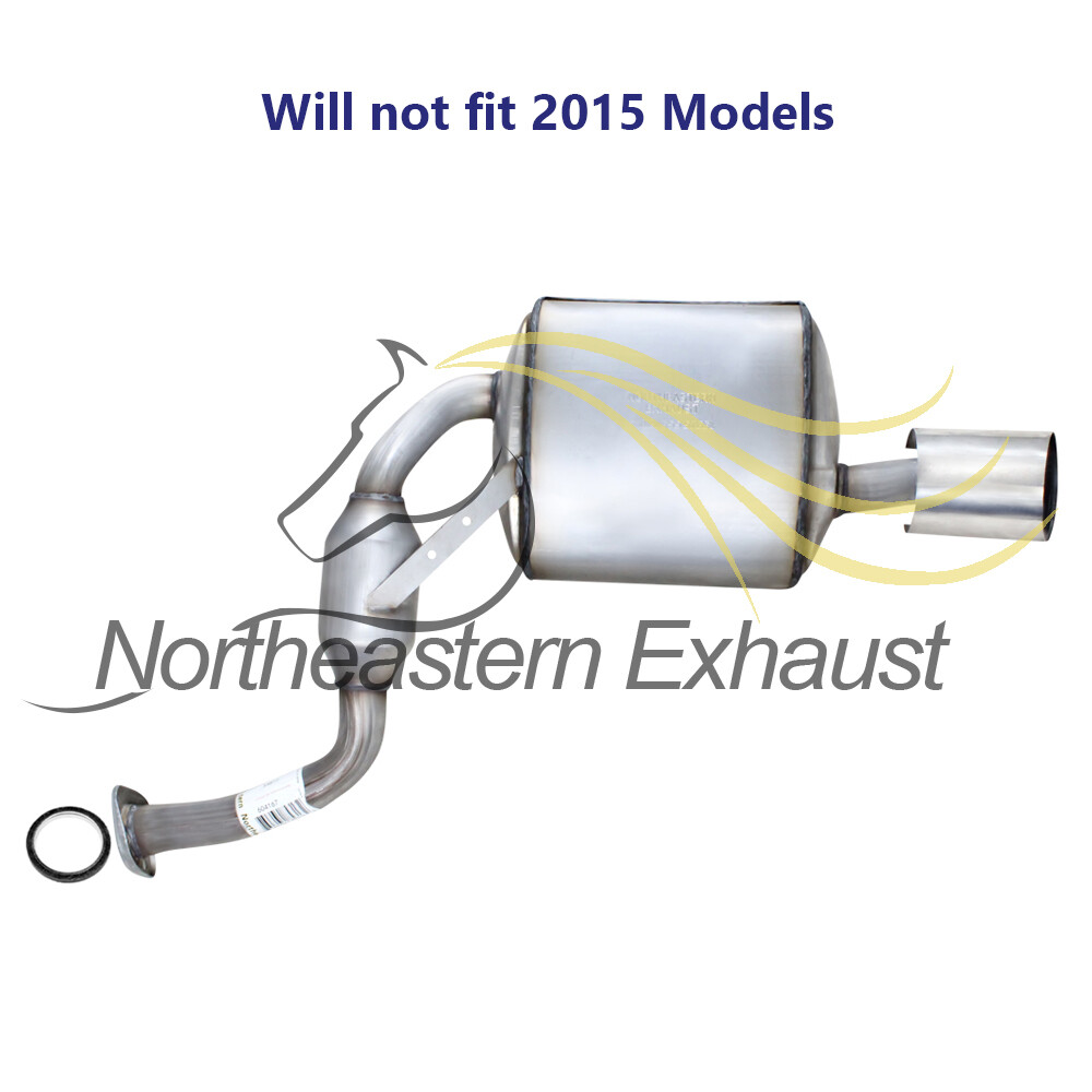 2009-2019 Nissan Maxima 3.5L Stainless Steel Rear Exhaust Mufflers fit ...