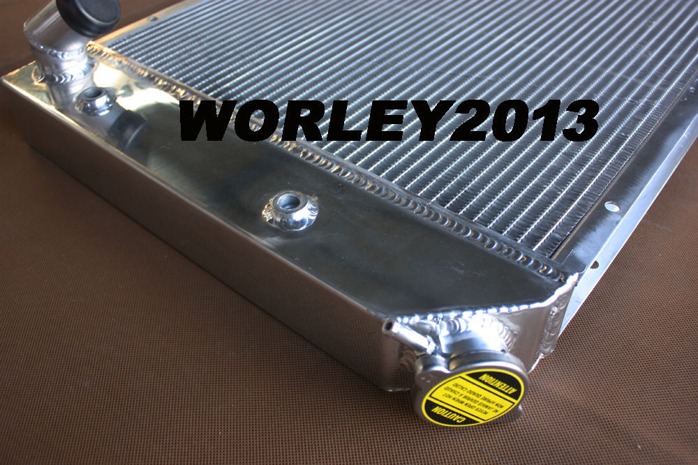3rows aluminium radiator for Corvette C3 5.0 5.7 305 350 V8 1977 -1982 ...