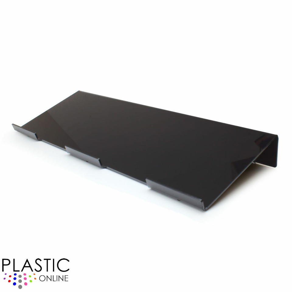 Keyboard Riser Angled Ergonomic Computer Stand Acrylic Wrist Rest Black ...