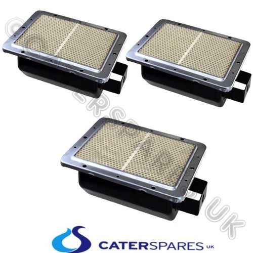 3 X GENUINE ARCHWAY GAS DONNER KEBAB MACHINE CERAMIC RADIANT BURNER ...