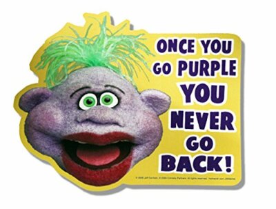 Once YOU Go Purple Die Cut, Officially Licensed Magnet | eBay