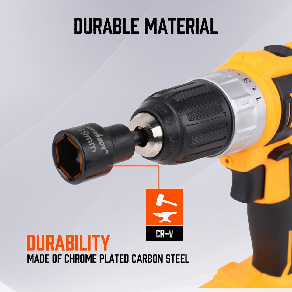 2-Pcs 3/4" Hex Bit Scissor Jack Attachment RV Camper Trailer Cargo ...