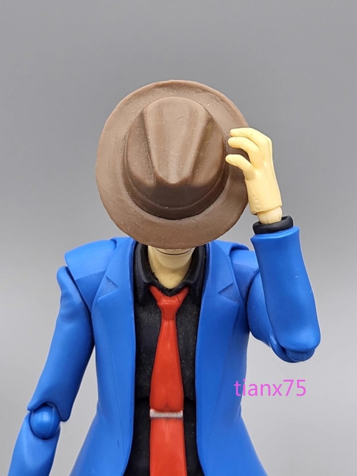 1/12 Scale Western Cowboy Hat Formal Top Hat Cap Accessory For 6 ...