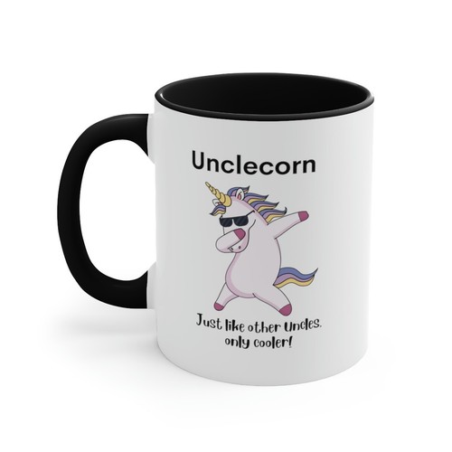 Mug Novelty Unclecorn Mug Funny Gift For Uncle new black | eBay Australia